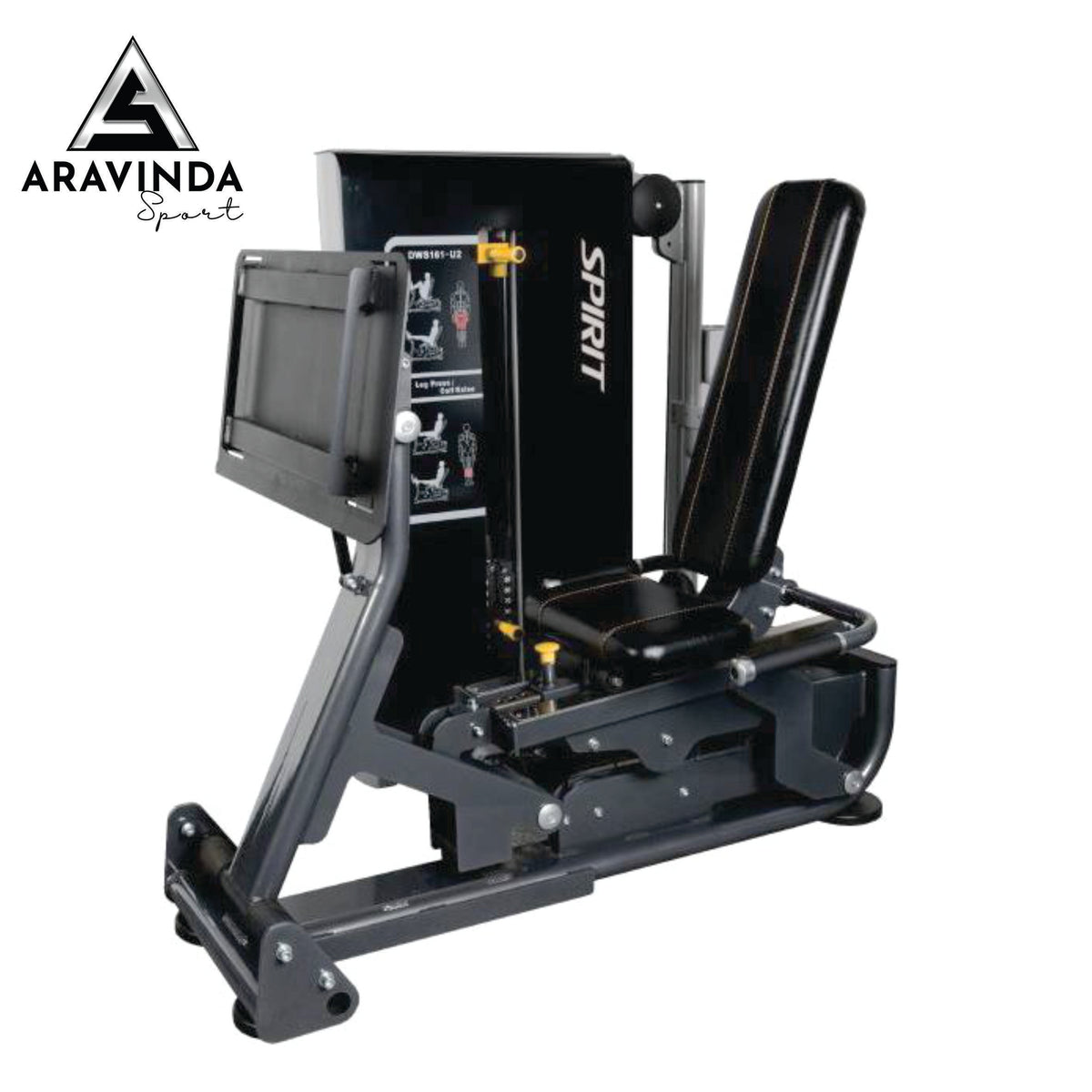 SPIRIT Dual Functional Leg Press Calf Raise DWS 161 – Aravinda Sport